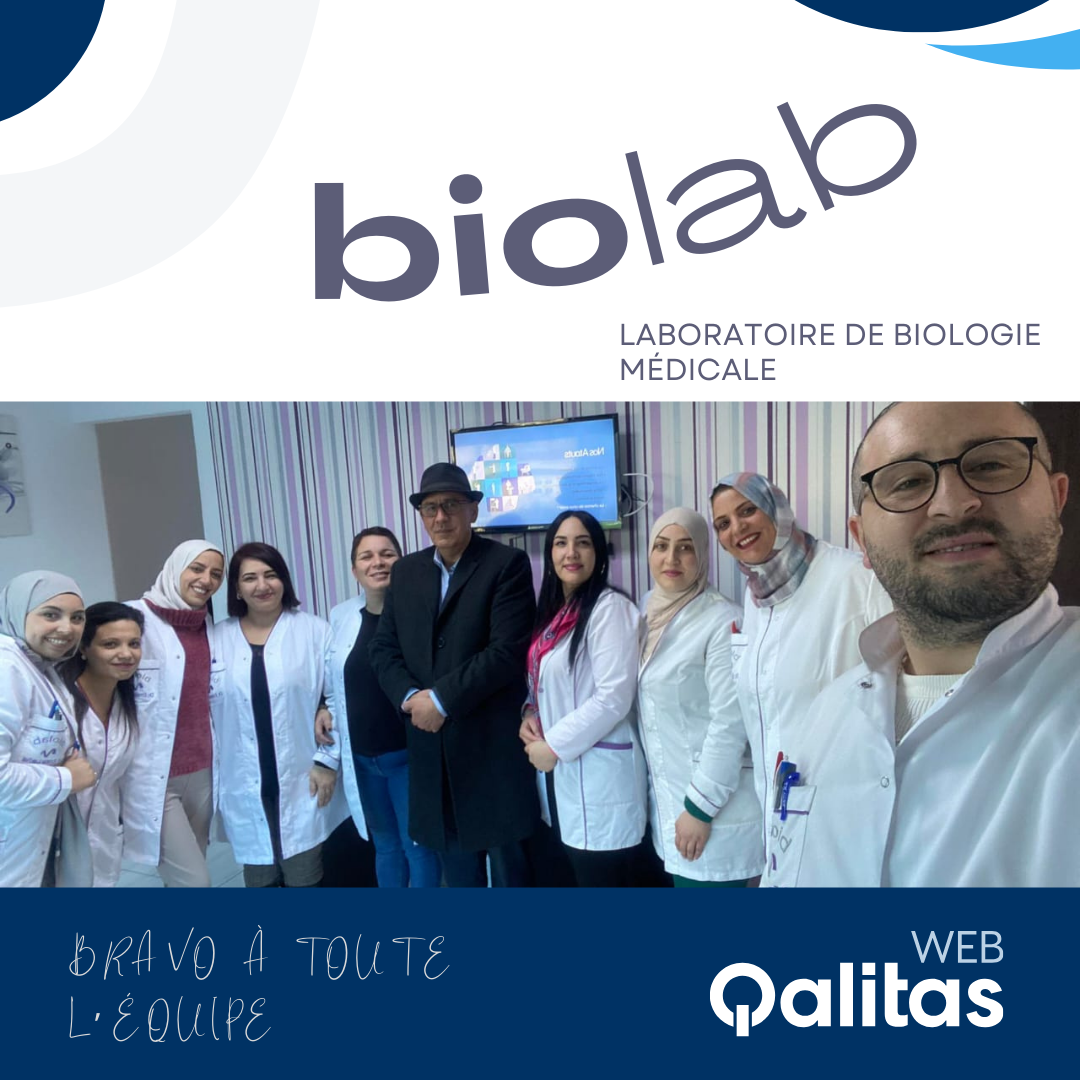 Certification de notre client BIOLAB - Solutions de gestion QHSE et GMAO