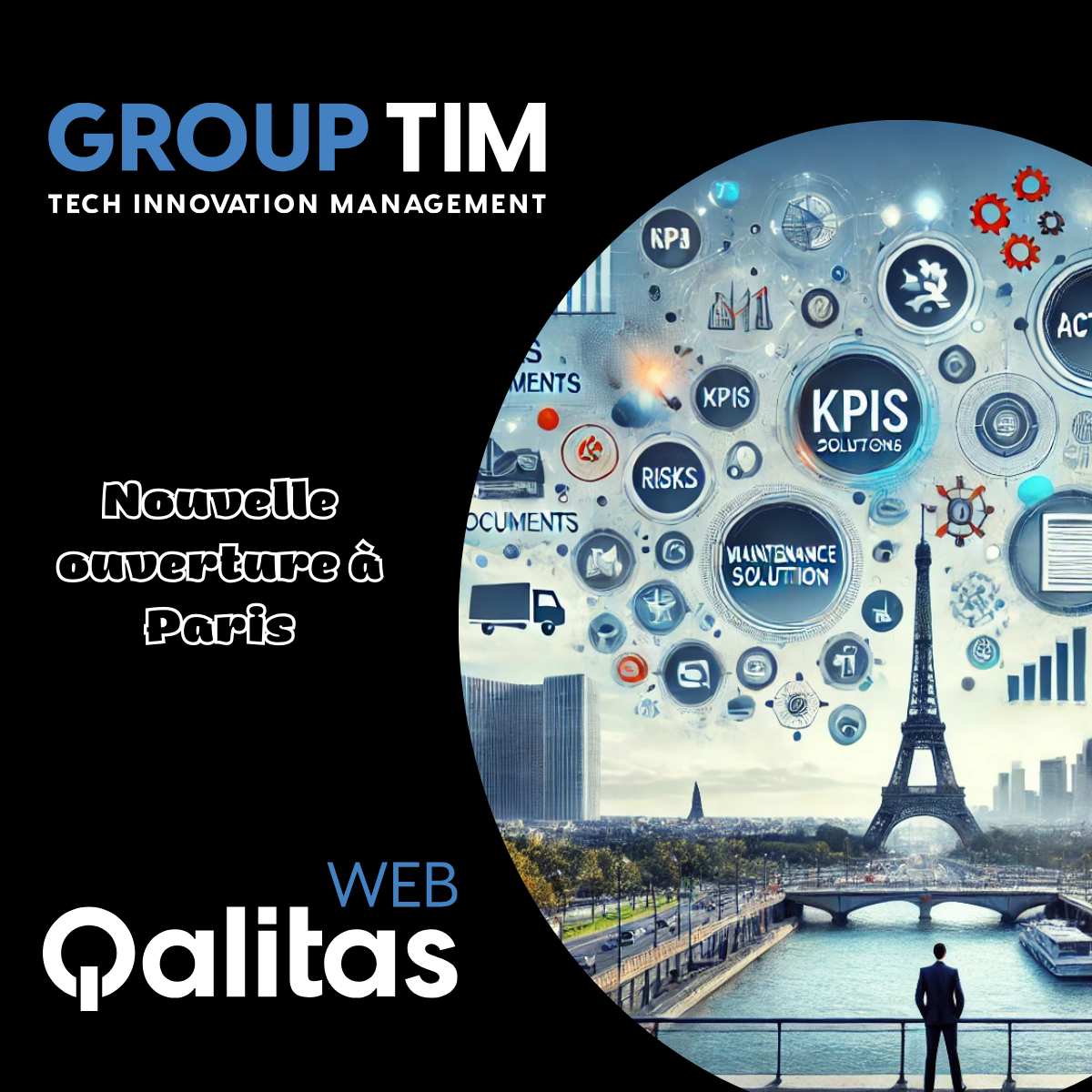 Nouvelle société à Paris ! - Solutions de gestion QHSE et GMAO